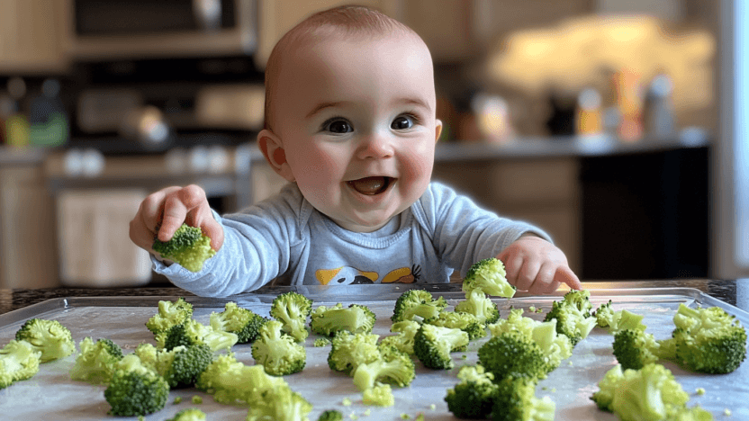 Baby Led Weaning: Introducing Broccoli